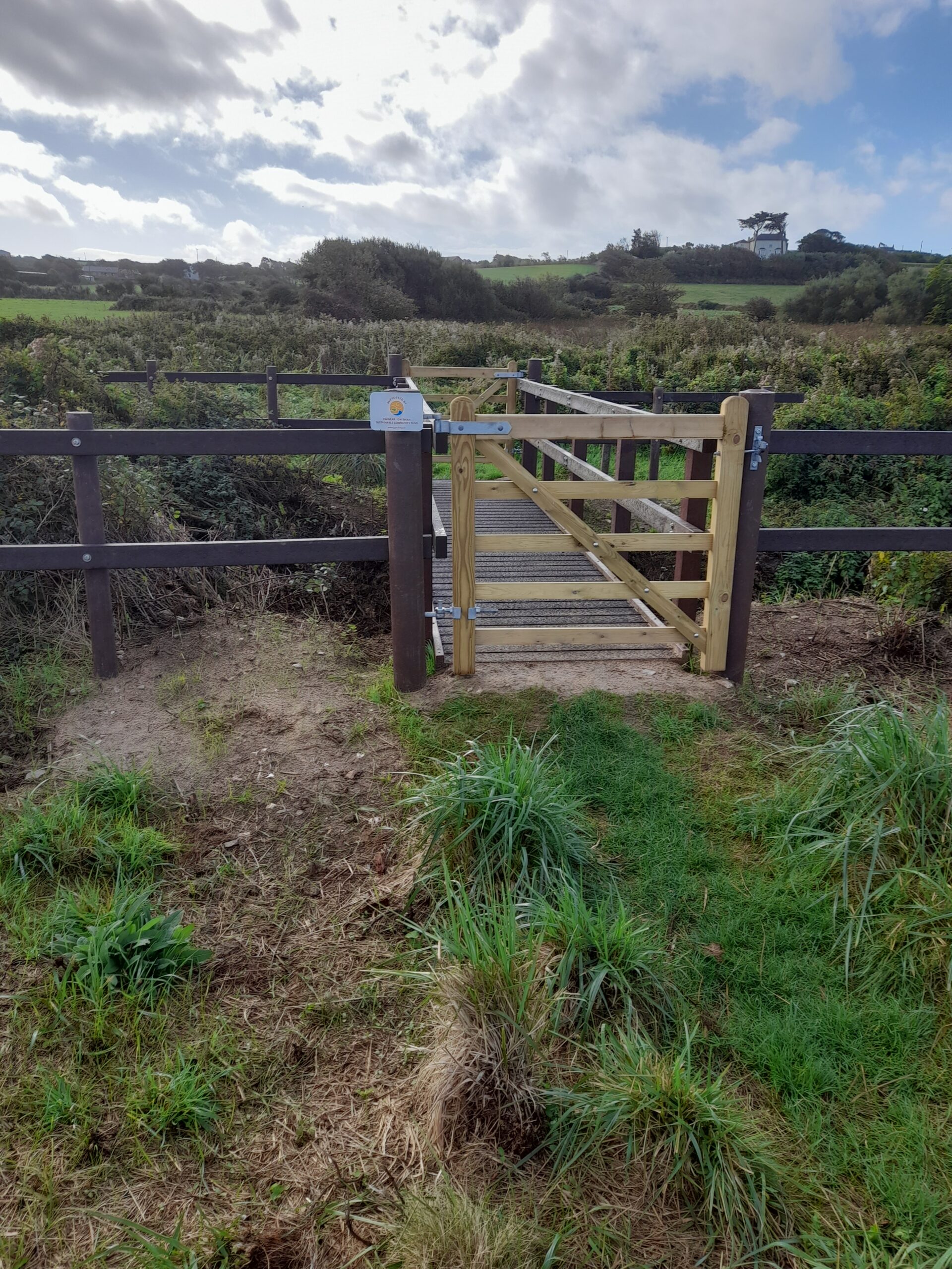 Gwithian Green Replacement Footbridge and Boardwalk Extension – Gwinear ...